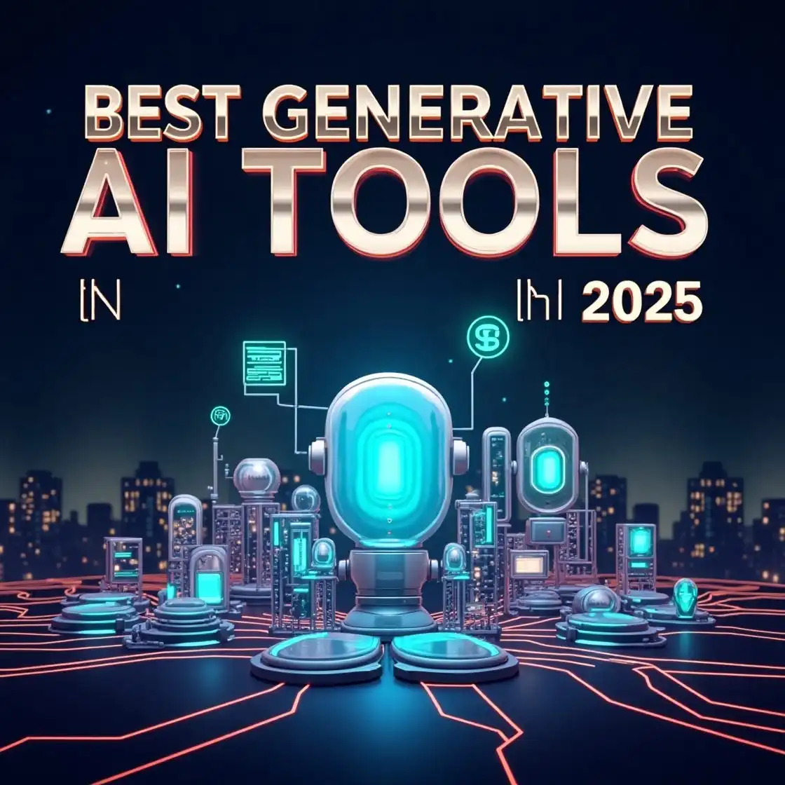 15 Powerful Generative AI Tools and Applications for 2025